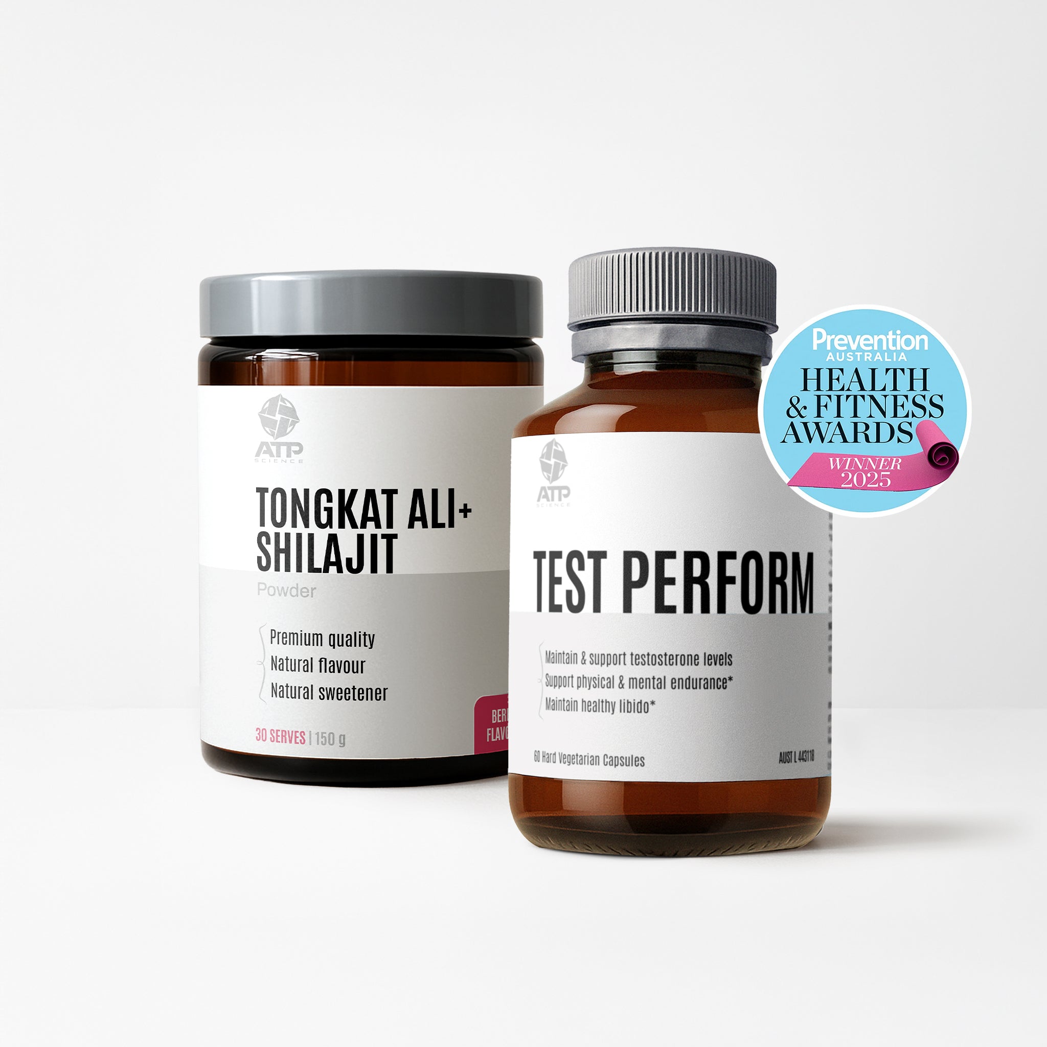 Test Perform & Tongkat Ali + Shilajit Bundle - Testosterone Support ...